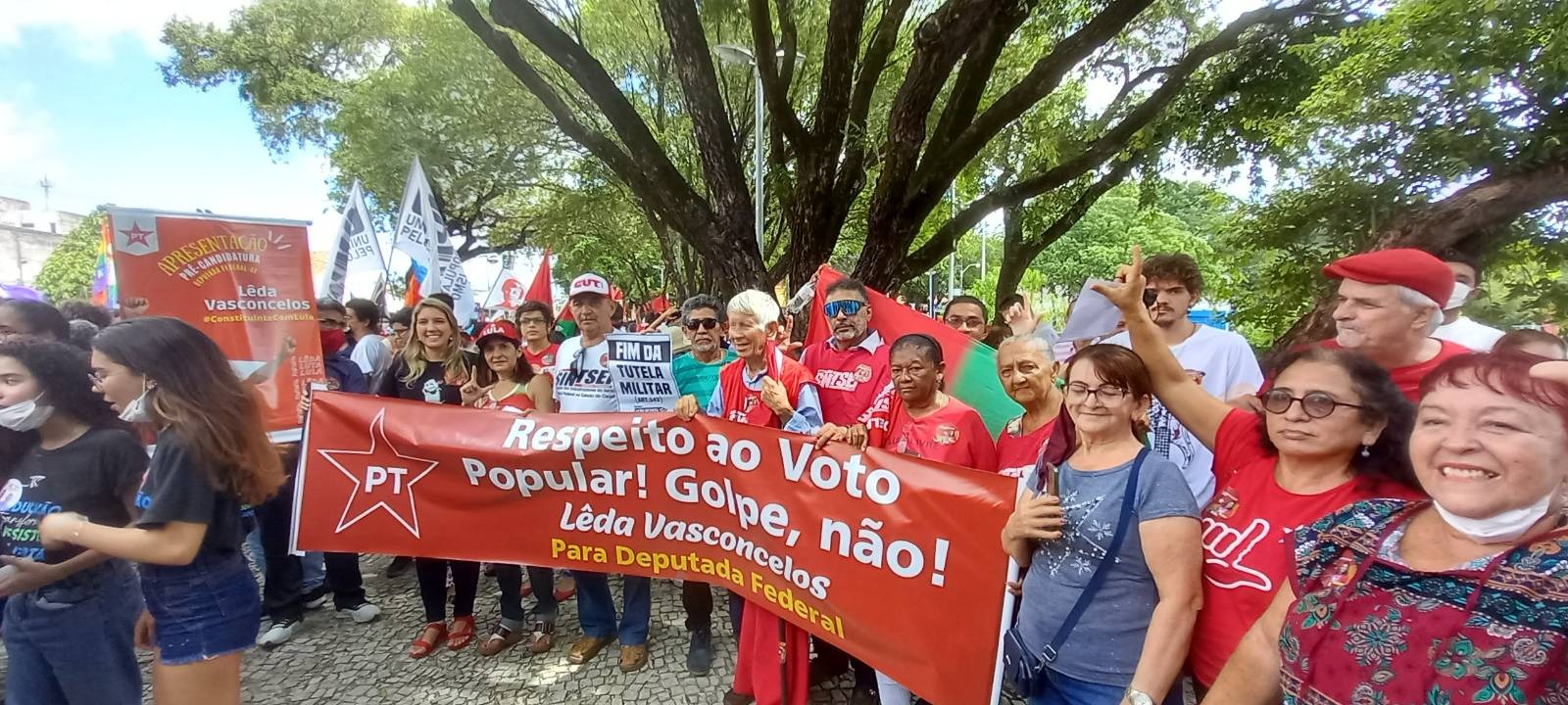 Unidade pelo respeito ao voto popular
